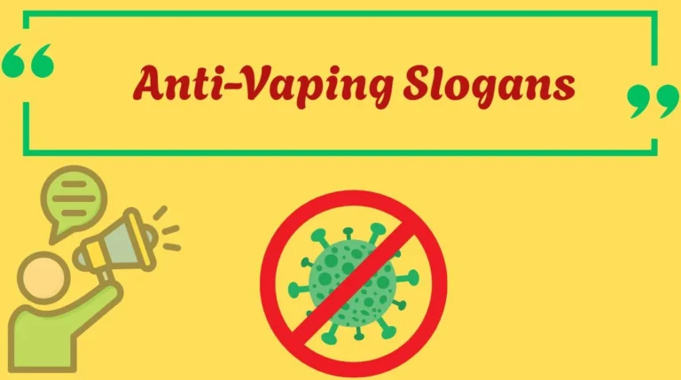 🔥175+ Powerful Anti-Vaping Slogans & Posters Ideas (2025) 💔 | Inspire ...